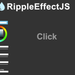 web帳 | マテリアルデザイン対応！タッチ、クリックでエフェクト。RippleEffectJSを公開しました！